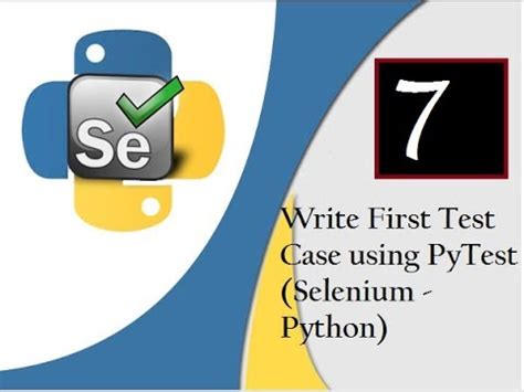 Selenium Python First Test Case In PyTest Format YouTube