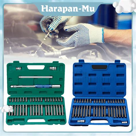 Jual Bit Star Hex Spline Set Hex Star Spline Bit Set Kunci L Kunci Bintang Set Kunci Mesin