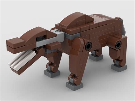 Lego Moc Daeodon By Builditmac Rebrickable Build With Lego