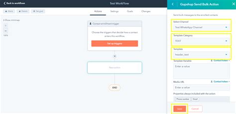 Bulk Messaging Using Workflows