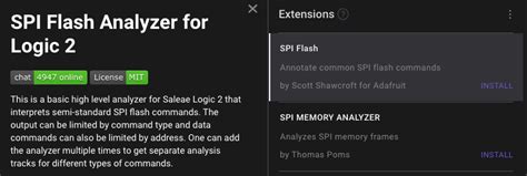 Quad SPI QSPI And Octa SPI Support Logic 2 Ideas And Feature