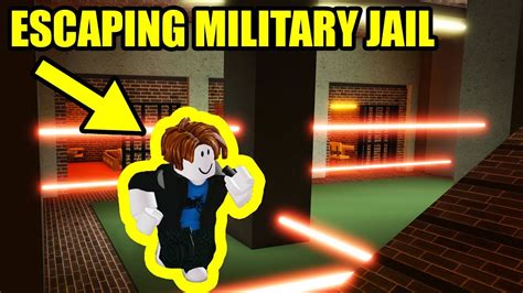 ESCAPING MAXIMUM SECURITY MILITARY PRISON Roblox Jailbreak New