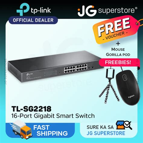 TP Link TL SG Port Gigabit Smart Switch With SFP Slots Integration With Omada SDN