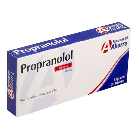 Propranolol 40 Mg Donde Comprar — Entrega En Todo El Mundo