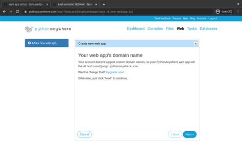 Setup CodeRed CMSWebsite On Pythonanywhere Com Setup CodeRed CMSWebsite On Pythonanywhere Com