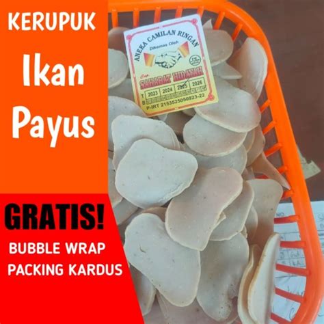 Jual KERUPUK IKAN PAYUS Kerupuk Khas Gresik Kerupuk Sedayu 500g Shopee Indonesia