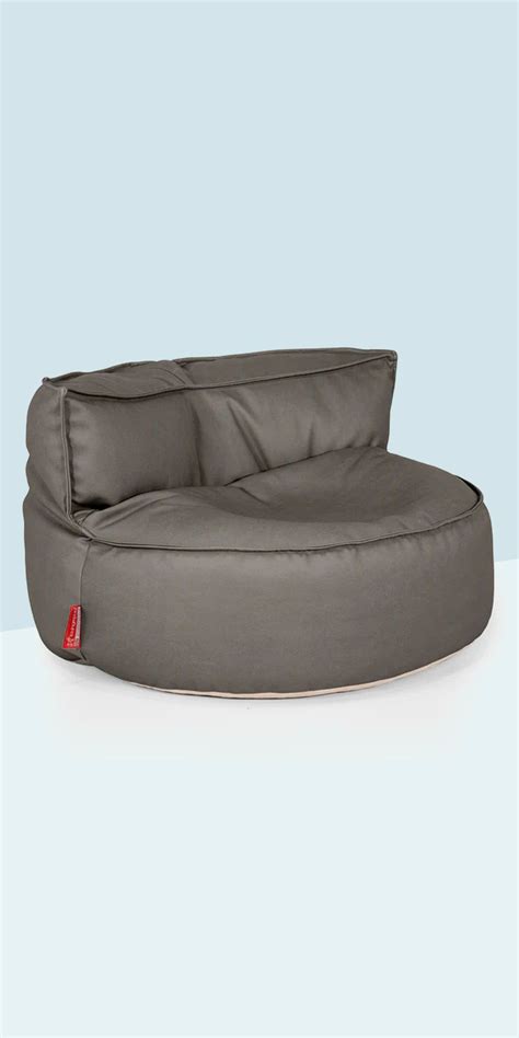 Lounge Pug 2 Sitzer Riesen Sitzsacksofa Cord Nerzfarben Josephine