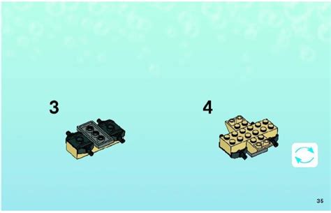 Lego Instructions For Set 3833 Krusty Krab Adventures Spongebob