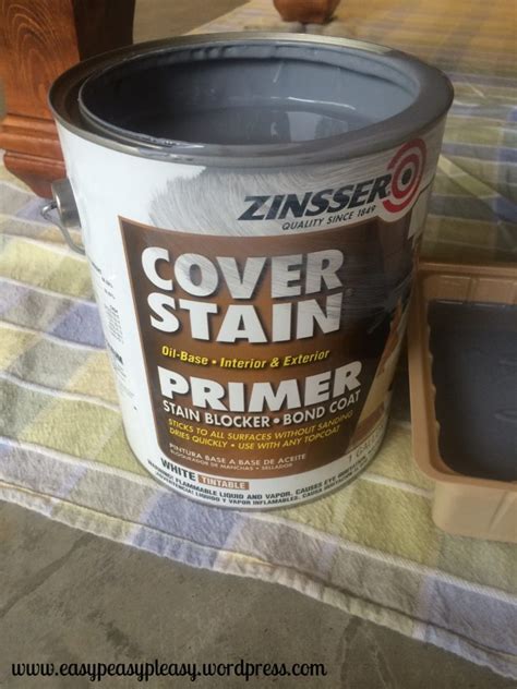 Diy Table To Ottoman And How To Paint Furniture Without Sanding Easy