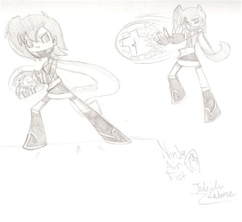 Ninja Air Fist By Juleidylojano On Deviantart