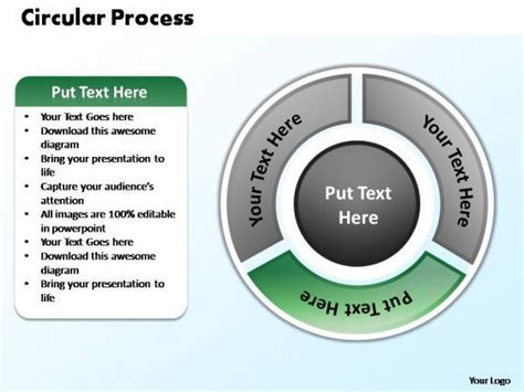 PowerPoint Themes Diagram Circular Process Ppt Theme