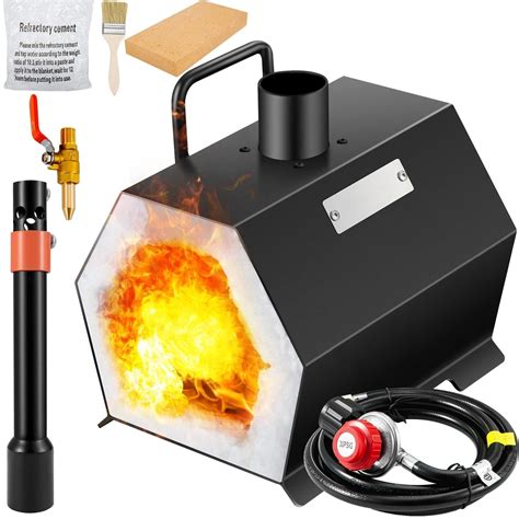 Free Shipping Bentism Propane Forge Portable Portable Single Burner