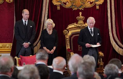 Revivez La Proclamation Du Roi Charles III Avec Camilla Et William Elle