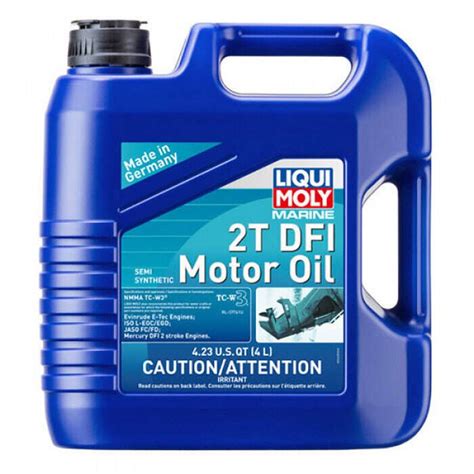 Liqui Moly Marine Semi Synthetic 2T DFI TC W3 Motor Oil 20518
