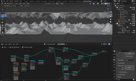 Takeaways Making A Music Video With Blender Geometry Nodes