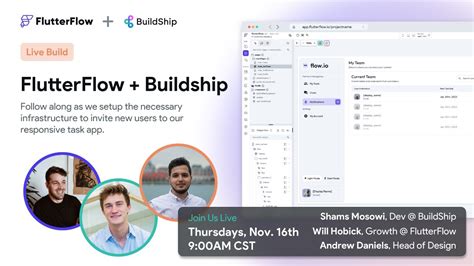 buildship with flutterflow learn how to integrate and invite users with verification youtube
