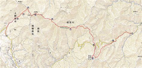 生籐山陣馬山
