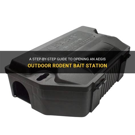 A Step By Step Guide To Opening An Aegis Outdoor Rodent Bait Station