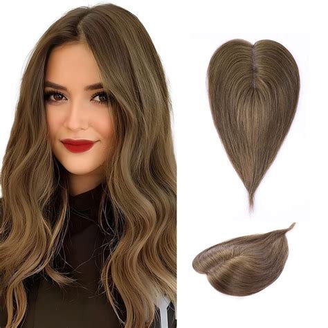 Traqur Hair Toppers For Women Real Human Hair Hair Pieces