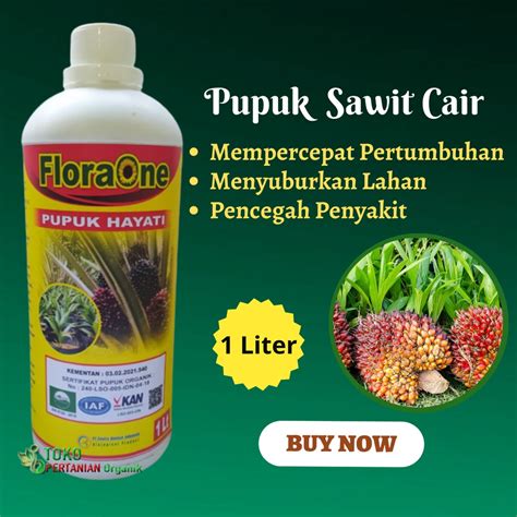 Jual Pupuk Floraone Perkebunan Sawit Agar Daun Hijau Fungisida Hayati