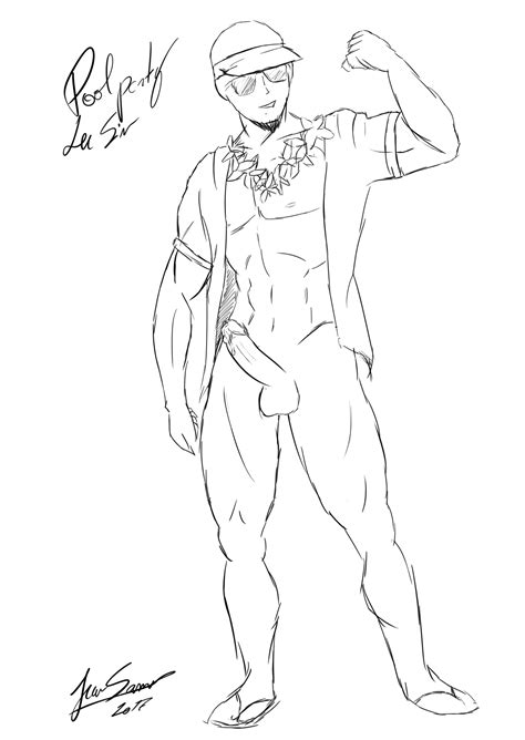 Rule 34 Artist Request League Of Legends Lee Sin Pool Party Lee Sin