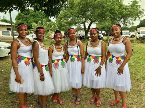 Clipkulture Xhosa Couple In Umbhaco Styled Traditional Wedding Attire