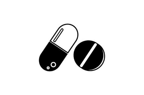 Capsule And Tablet Icon Graphic By Sndesign · Creative Fabrica