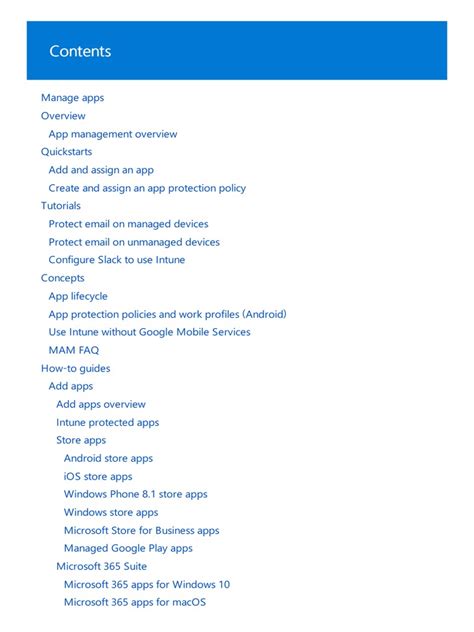 manage apps with intune pdf mobile app ios