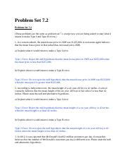 Module Problem Set Docx Problem Set Problem Set These Problems Are The Same As