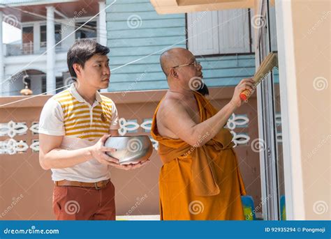 Cerebrate The New House Or House Warming Ceremony Editorial Stock Image