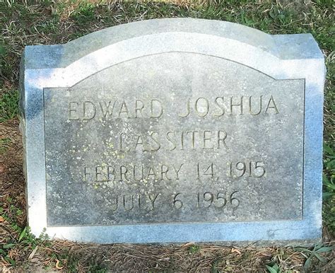 Edward Joshua Lassiter Sr 1915 1956 Find A Grave Memorial