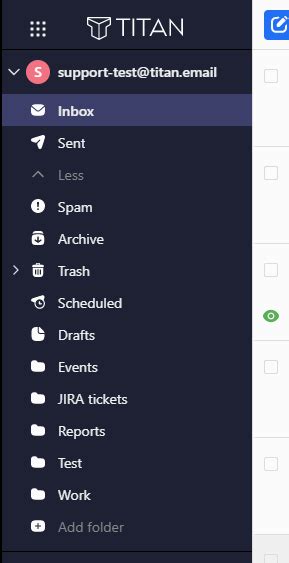 Creating And Managing Folders Subfolders Titan Mail