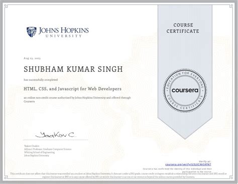Shubham Kumar Singh On Linkedin Hello I Am Happy To Share That I Have Successfully Completed The