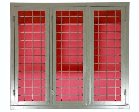 Color Coated White Mild Steel Window Modern At 550 Square Feet In