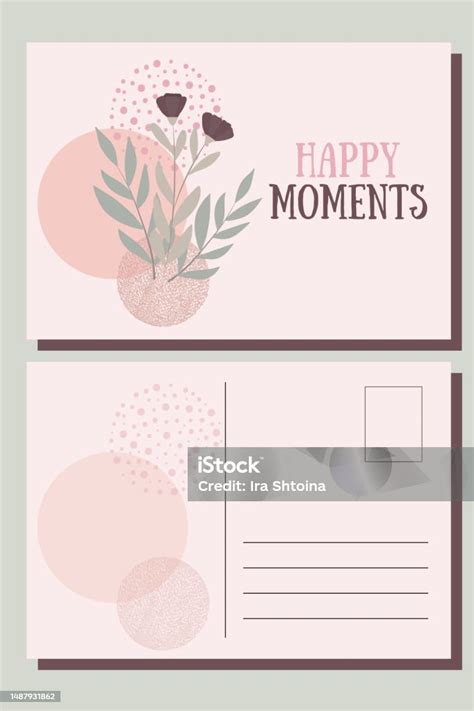 엽서 세트입니다 초대장 날짜를 저장하십시오 꽃무늬 디자인의 인사말 카드 웨딩 카드 생일 카드 스프링 디자인 장식 Rsvp에 대한 스톡 벡터 아트 및 기타 이미지 Istock