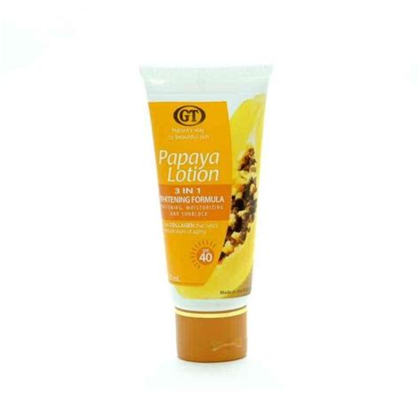 Gt Cosmetics Papaya Lotion 75ml Lazada Ph