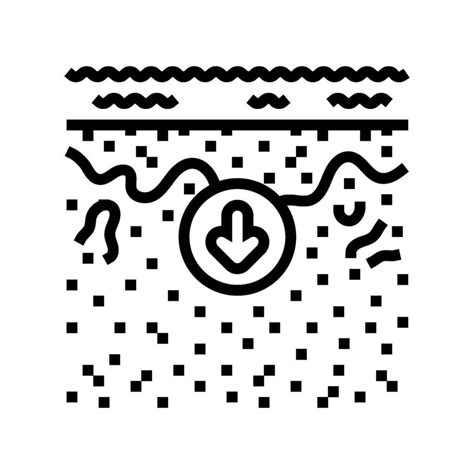 Hydrology Research Hydrogeologist Line Icon Vector Illustration