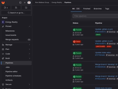 Gitlab CI Or Github Action Support Upwork