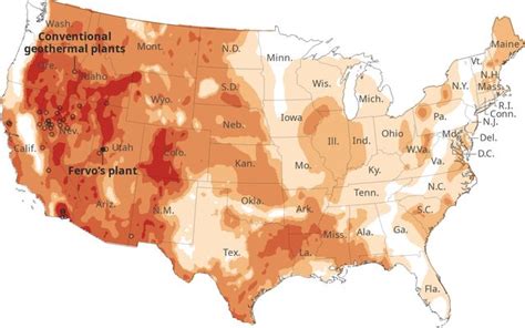 Where Geologic Conditions Are Favorable For Enhanced Geothermal
