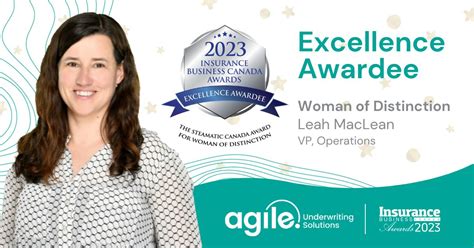 Agile Underwriting Solutions On Linkedin Womanofdistinction Insuranceexcellence Ibawards