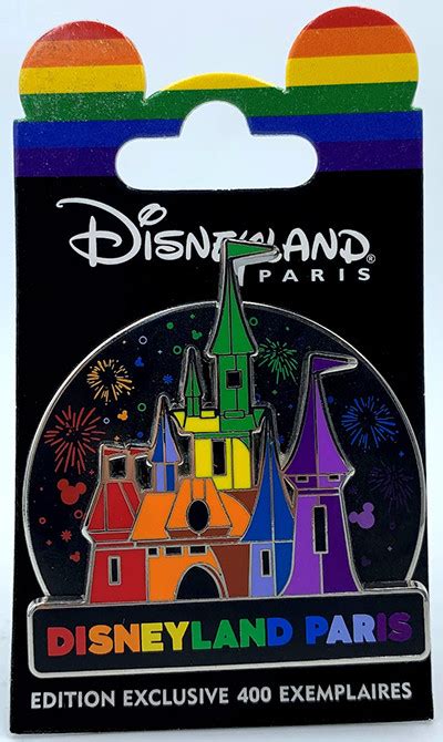 52767 Castle Rainbow Disney Pride Collection Disneyland Resort