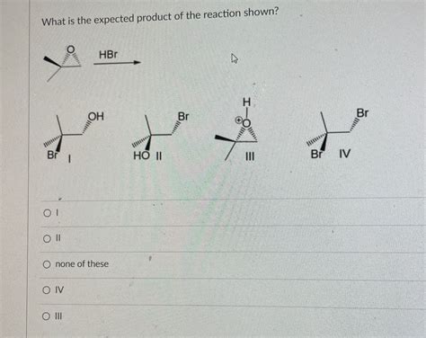Answered What Is The Expected Product Of The Bartleby