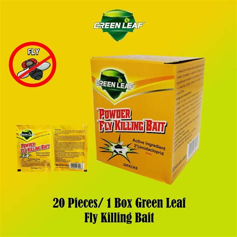 Green Leaf Powder Fly Killing Bait 20 Pack Bonnyrigg Produce