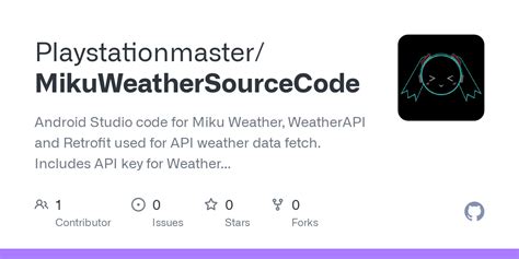 Github Playstationmaster Mikuweathersourcecode Android Studio Code