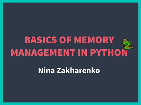 pdf memory management in python the basics dokumen tips