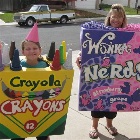 Homemade Nerds Candy Costume