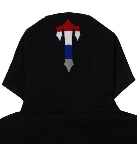 Trapstar Chenille Decoded 20 Hooded Tracksuit Black Revolution