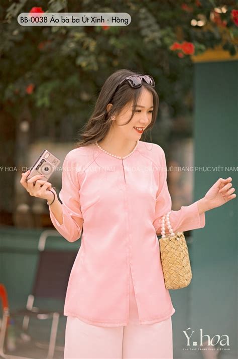 Áo Bà Ba Việt Phục Ý Hoa