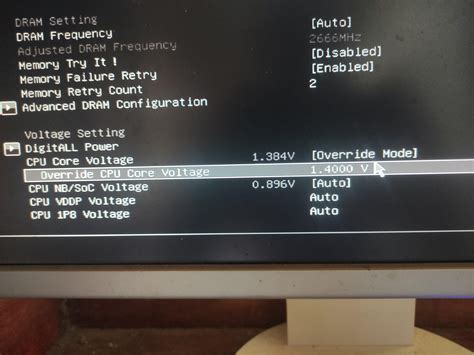 Does My Cpu Core Voltage Is Too High R Computer