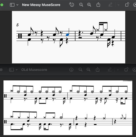 Annoying Rest Placement Drum Score Musescore